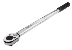 yiyitools 1/2" drive click torque wrench (10-150ft.-lb/28-210nm range) (rm-1-001)