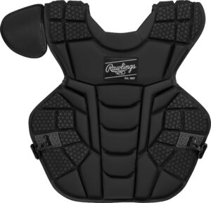 rawlings | mach catcher's chest protector | baseball | intermediate | black/black