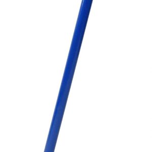 HOME-X Heavy-Duty Pallet Buster with Rotating Head, 45-Inch Powder-Coated Steel with Rubber Handle, No Assembly Required, 45" L x 6" W x 1 ¼ " H, Blue