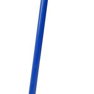 HOME-X Heavy-Duty Pallet Buster with Rotating Head, 45-Inch Powder-Coated Steel with Rubber Handle, No Assembly Required, 45" L x 6" W x 1 ¼ " H, Blue