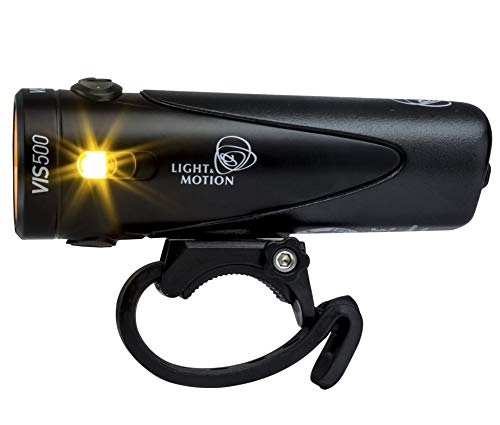 Light & Motion Vis 500, Light up The Road or Trail with a Bright 500 lumens, or Switch to SafePulse for Maximum Daytime Safety. A Strong Performer with Great Value, Light Weight, and Reliability