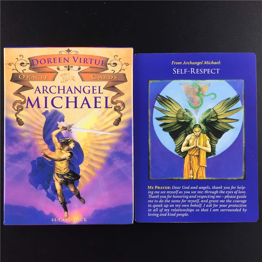 44 Tarot Cards for Archangel Michael Oracle Table Games Funny Board Tarot Deck Card Games English for Families Party Dropship