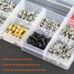 HELIFOUNER 421 Pieces Computer Standoffs Screws Assortment Kit with a Screwdriver