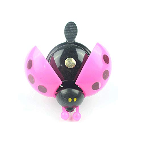 NUOBESTY Bike Handlebar Bell Ladybug Bike Bell Bike Bell for Kids Ladybug Bell Ladybug Bike Horn Child Handlebar Scooter Cartoon Bike Bell