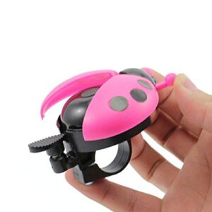 NUOBESTY Bike Handlebar Bell Ladybug Bike Bell Bike Bell for Kids Ladybug Bell Ladybug Bike Horn Child Handlebar Scooter Cartoon Bike Bell