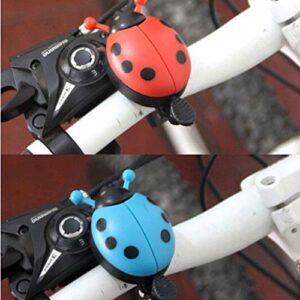 NUOBESTY Bike Handlebar Bell Ladybug Bike Bell Bike Bell for Kids Ladybug Bell Ladybug Bike Horn Child Handlebar Scooter Cartoon Bike Bell