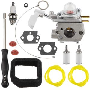 ferilter 308054114 carburetor for homelite 26b leaf blower ut09526 308054075 with carburetor adjusting tool air filter primer bulb