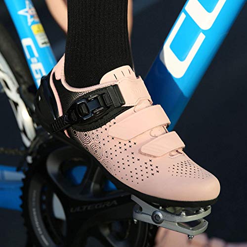 Santic Womens Cycling Shoes Road Bike Shoes Indoor Cycling Shoes Road Cycling Shoes