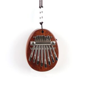 REGIS Kalimba 8 Key exquisite Finger Thumb Piano Marimba Musical good accessory Pendant Gif (Bronze)