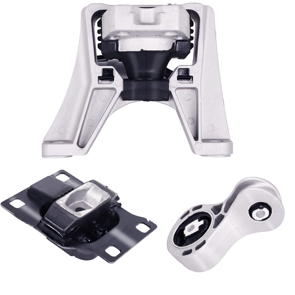 Engine Motor Mount Set-Compatible with Fits for 2008 2009 2010 2011 Ford Focus 2.0L Auto 3PCS,A5322 A2986 A5495