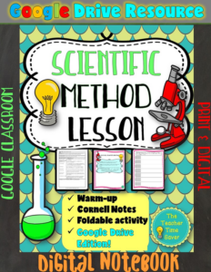 digital lesson scientific method