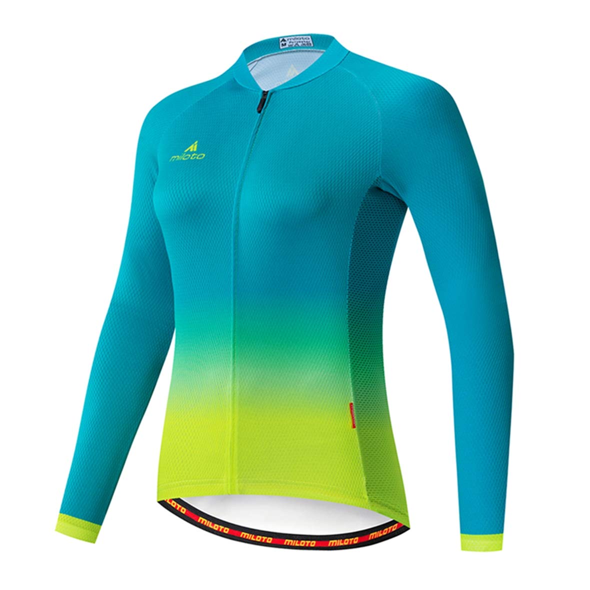 Women's Cycling Jersey Long Sleeve Bike Jacket Biking Shirt Quick Dry Breathable Mountain Bicycle Clothing