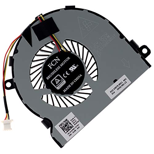 Deal4GO CPU Cooling Fan CGF6X 3RRG4 03RRG4 for Dell Inspiron 15 5547 5548 5545 5543 5542 5557 3467 3565 3567 3568 3576 5445 5447 5448