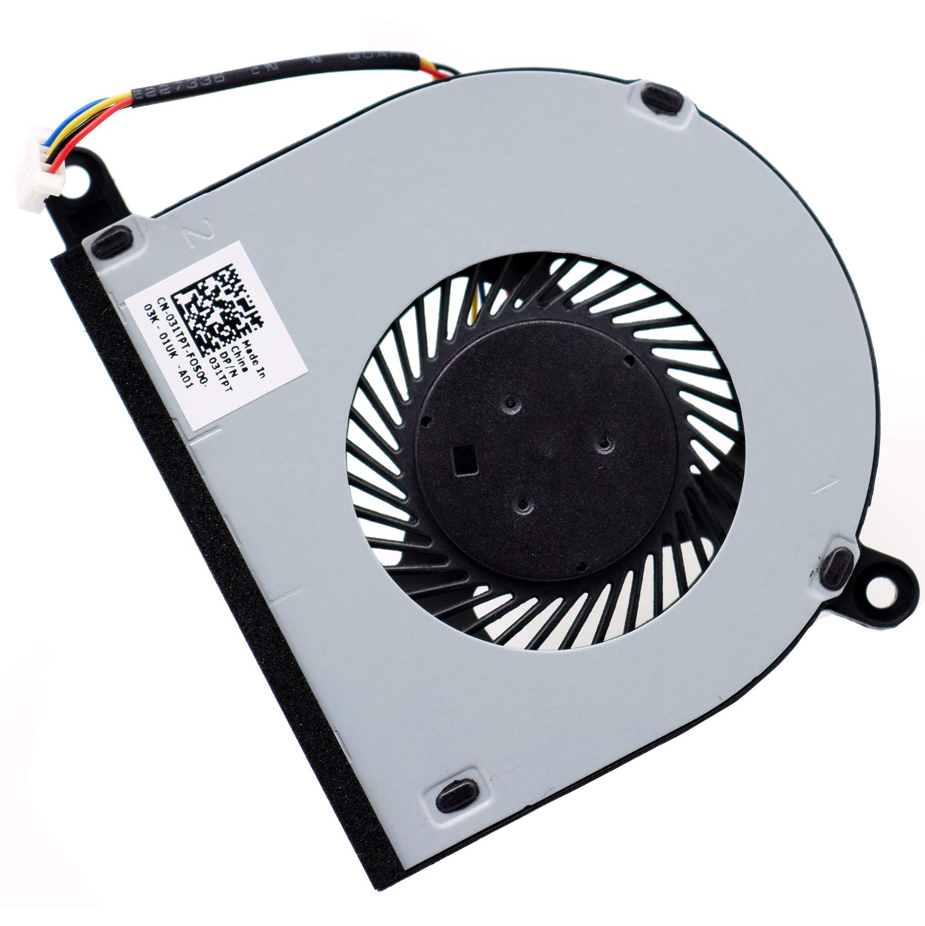 Deal4GO CPU Cooling Fan Cooler Replacement for Dell Inspiron 13 5368 5378 5379 7368 7378 7379 Inspiron 15 5568 7569 7579 031TPT 31TPT