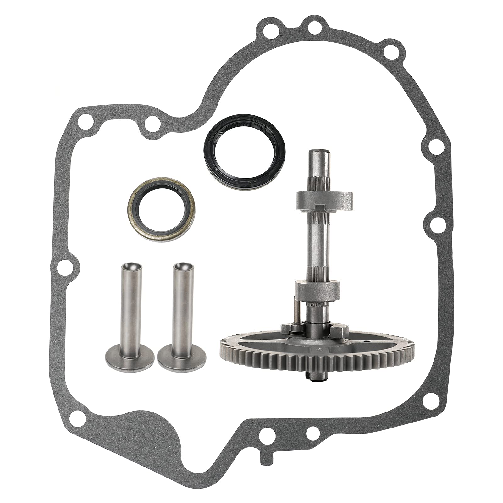 Camshaft 84005207 for B&S 793880 793583 792681 791942 795102 Camshaft kit, Cam Replacement Kit with 795387 Oil Seal Ring and 697110 Crankcase Gasket