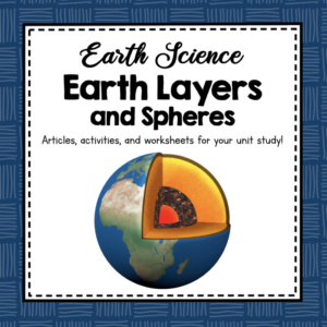 earth layers and spheres - earth science unit