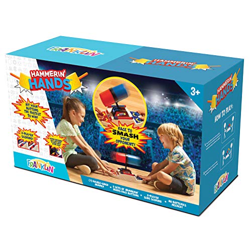 Franklin Hammerin' Hands Game - 2-Player Competition - Kids Interactive Game - Fun Competitive Game for Girls and Boys of Ages 3+