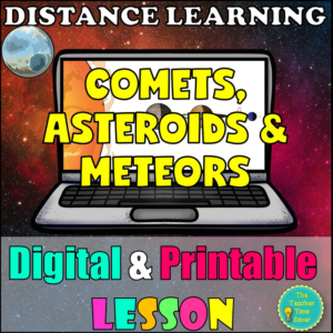 comets, meteors, and asteroids digital lessons