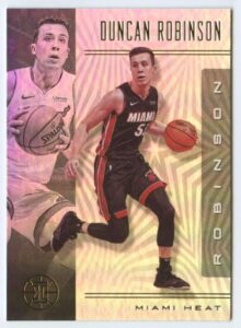 2019-20 panini illusions #66 duncan robinson miami heat nba basketball trading card