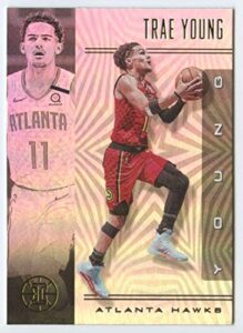 2019-20 panini illusions #136 trae young atlanta hawks nba basketball trading card