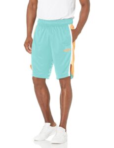 puma mens curl shorts, elektro blue, x-small us