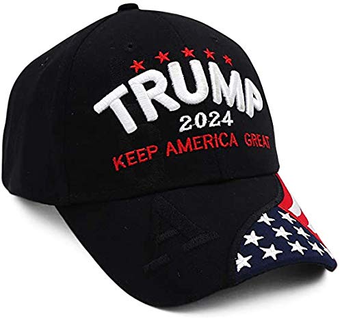 Rivanoer Trump Hat Trump Merchandise Trump 2024 Hat Take America Back Hat Embroidery MAGA Adjustable Baseball Cap