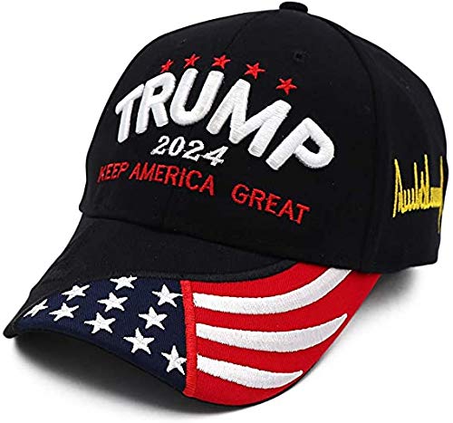 Rivanoer Trump Hat Trump Merchandise Trump 2024 Hat Take America Back Hat Embroidery MAGA Adjustable Baseball Cap