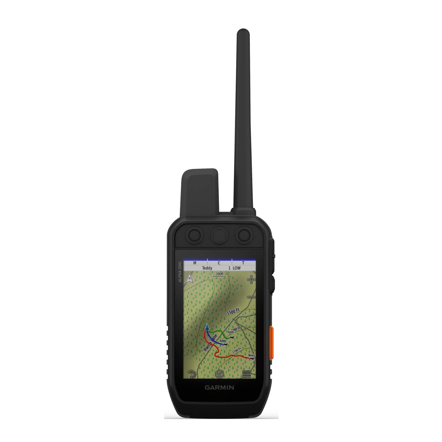 Garmin Alpha 200i Dog Tracking Handheld, Utilizes inReach Technology, Sunlight-readable 3.6" Touchscreen (010-02230-50), Black