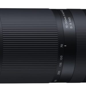 Tamron 70-300mm F/4.5-6.3 Di III RXD for Sony Mirrorless Full Frame/APS-C E-Mount (Tamron 6 Year Limited USA Warranty), Black