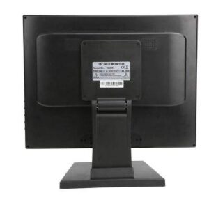 LOYALHEARTDY 17" LCD Touchscreen Monitor with Multi-Position POS Stand, for Office, Retail, Restaurant, Bar, Gym, Warehouse