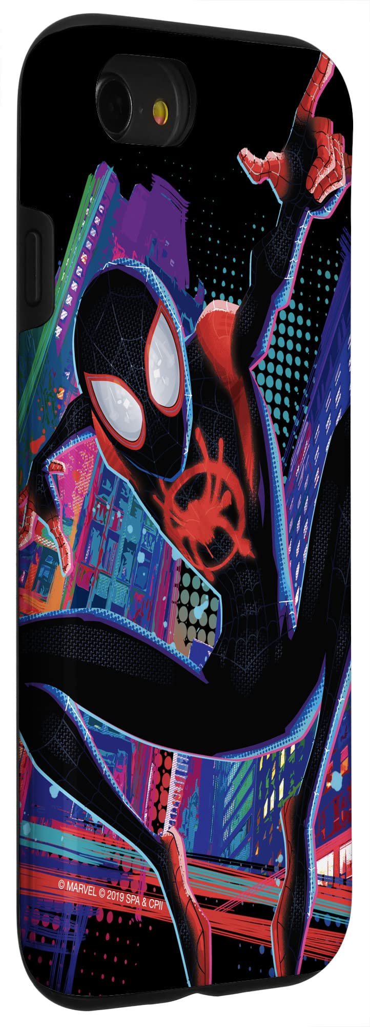 iPhone SE (2020) / 7 / 8 Marvel Spider-Man Into the Spider-Verse Miles Morales City Case