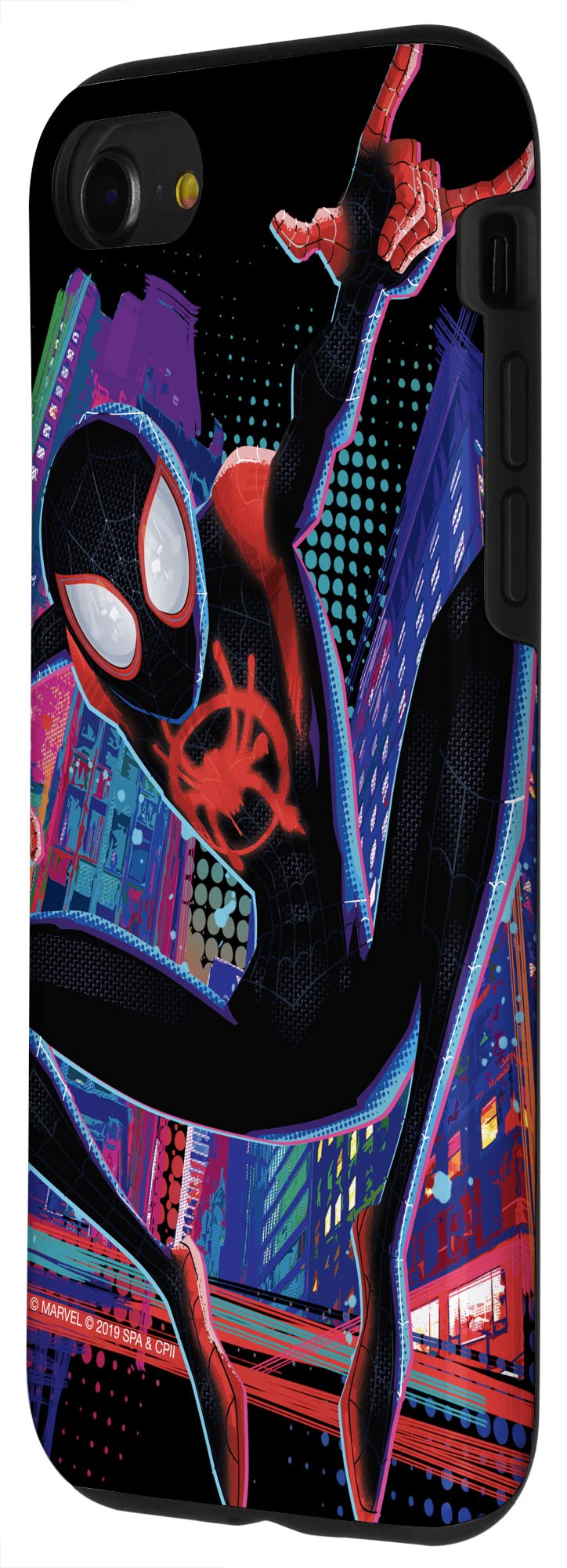 iPhone SE (2020) / 7 / 8 Marvel Spider-Man Into the Spider-Verse Miles Morales City Case