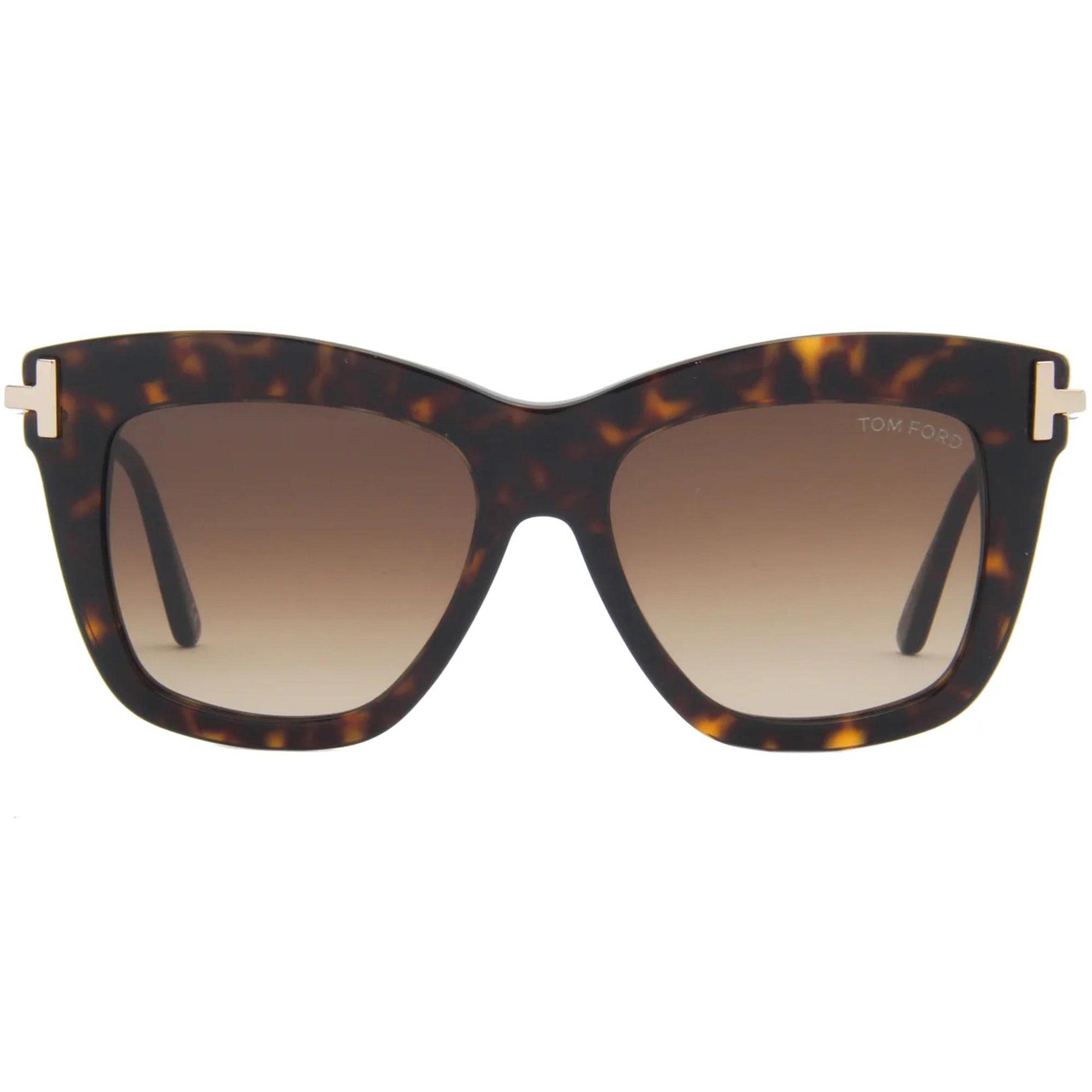 Tom Ford DASHA FT 0822 Dark Havana/Light Brown Shaded 52/16/140 women Sunglasses