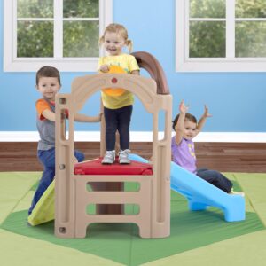 Simplay3 Young Explorers Activity Climber - Indoor or Outdoor Climber and Activity Playset for Toddlers and Kids, Made in USA