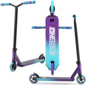 envy scooters one s3 complete scooter - purple/teal