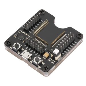 oumefar esp32 development board module high precision test burn fixture audio development board module for esp-wroom-32 minimum system