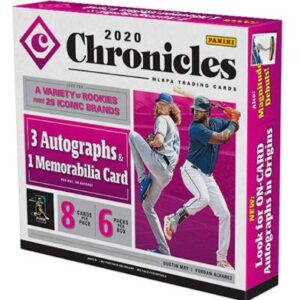 2020 Panini Chronicles Baseball box (6 pks/bx)