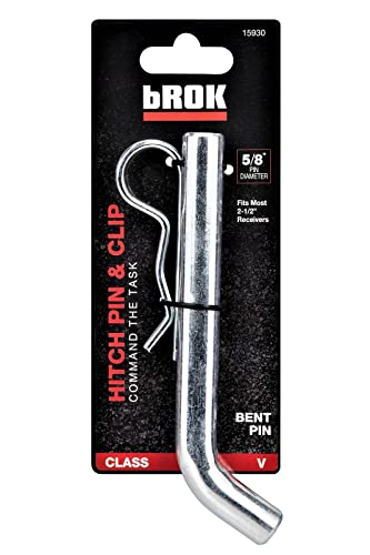 bROK Products 15930 5/8" Pin & Clip, 3-1/2" Span