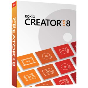 roxio creator nxt 8 | cd/dvd burning and creativity suite [pc disc] [old version]