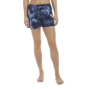 Jockey Women's Tie Dye Short, Neo Navy Combo, Medium