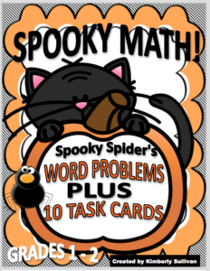 fall word problems and task cards addition and subtraction grades 1 - 2