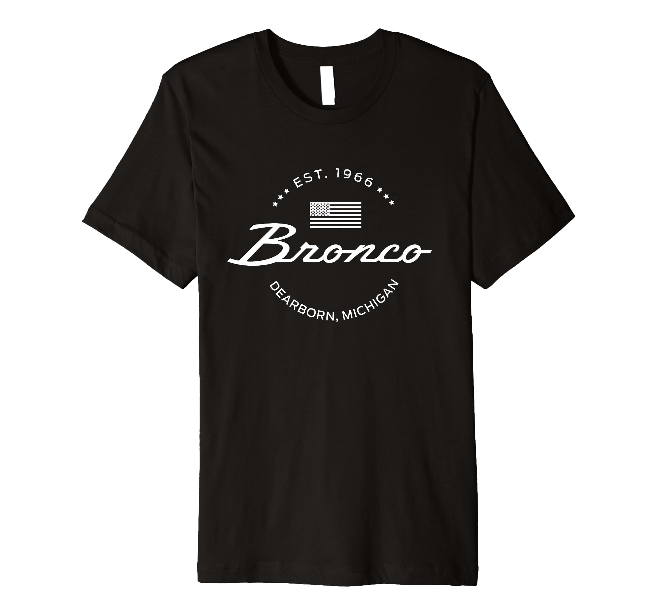 Ford Bronco Est 1966 Circle Premium T-Shirt