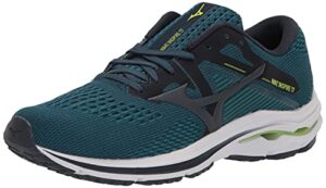 mizuno men's wave inspire 17, harbor blue/india ink, 7