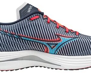 Mizuno Men's Wave Rebellion, India Ink/Scuba Blue, 10