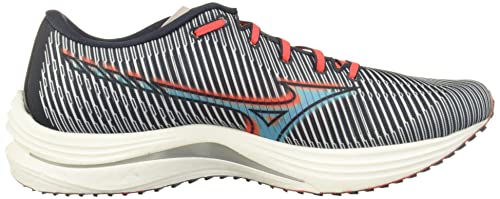 Mizuno Men's Wave Rebellion, India Ink/Scuba Blue, 10