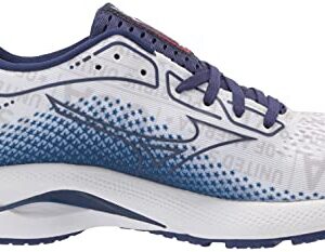 Mizuno Women's Wave Rider 25 Running Shoe, White, 9.5