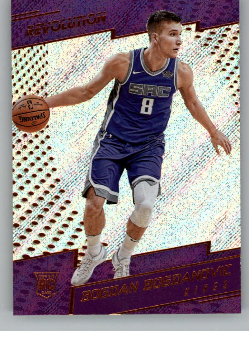 2017-18 Panini Revolution #110 Bogdan Bogdanovic RC Rookie Sac Kings Rookie