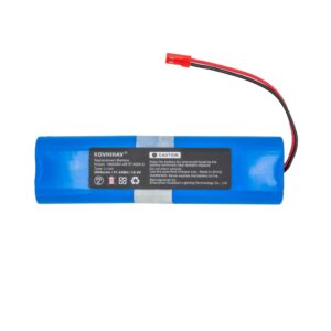 replacement battery for ilife v3s pro v5s pro v50 v8s x750, fits part number 18650b4-4s1p-agx-2,14.4v li-ion 2600mah/37.44wh