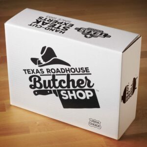 6 (12 oz.) Ribeye Steaks + Seasoning from the Texas Roadhouse Butcher Shop