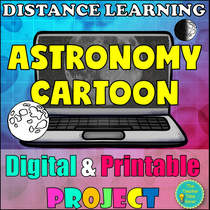 Space Digital Cartoon Project